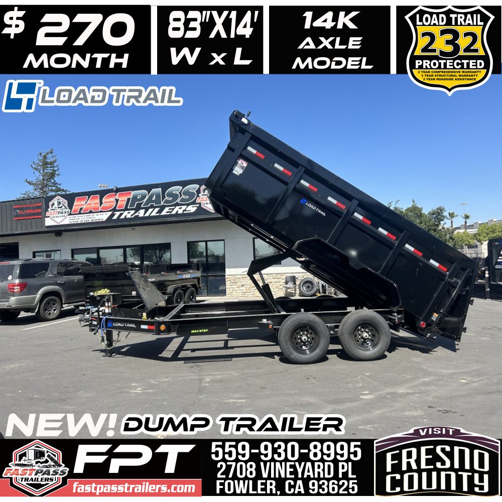 7x14 Load Trail Dump