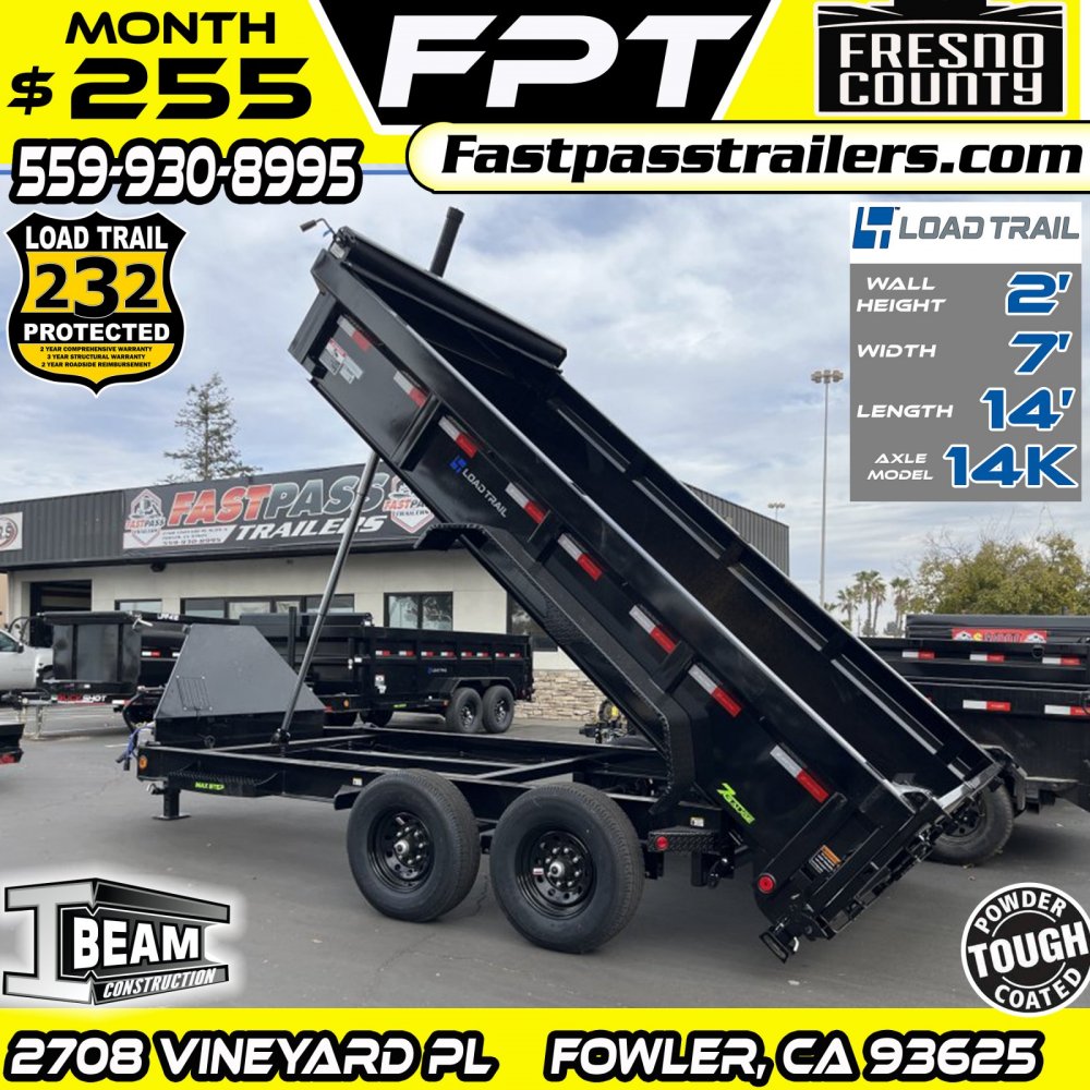 7x14 Load Trail Dump