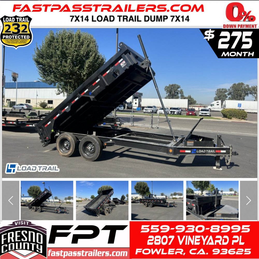 7x14 Load Trail Dump