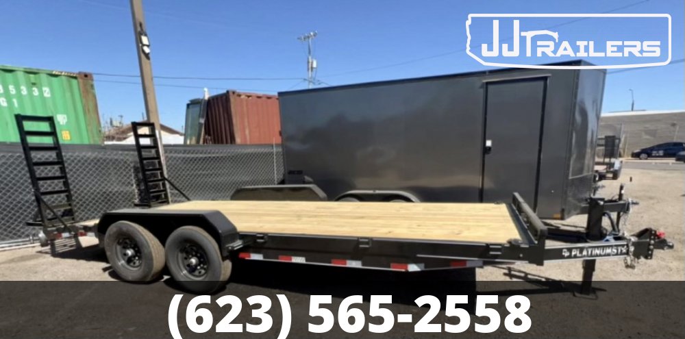 83x20 DP PLATINUM STAR Flatbed Car Hauler