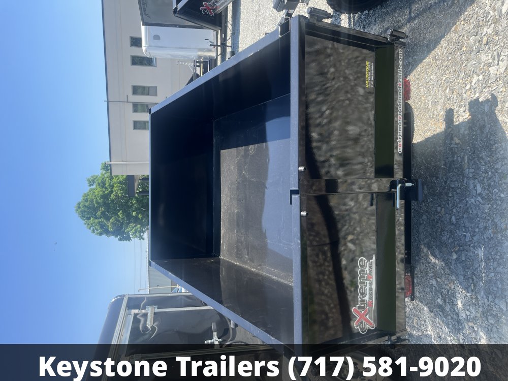 New 4.2x7 2,990# Dump Trailer