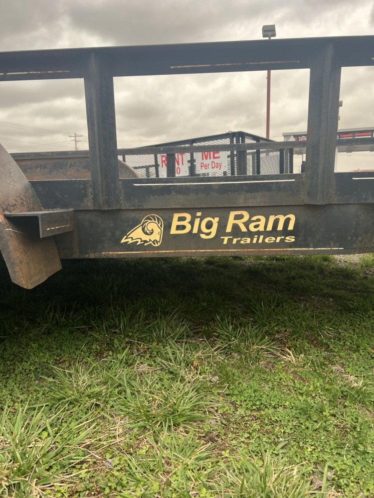 6.4x16 Big Ram Trailers Utility - Steel
