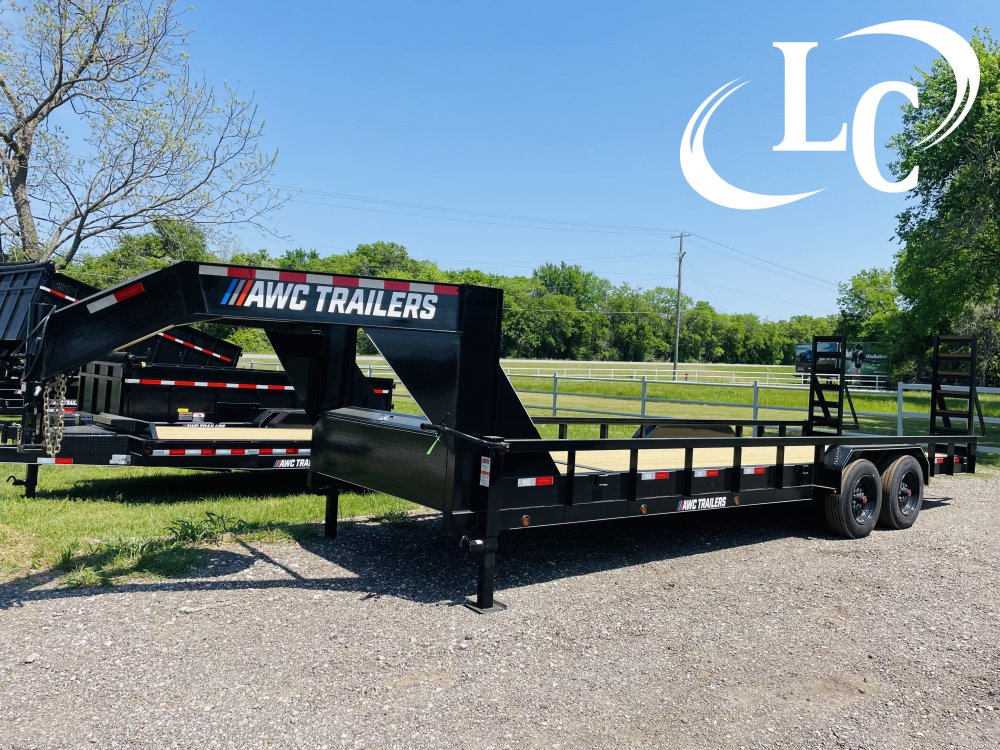 83x24 AW Custom Trailers Square Tube