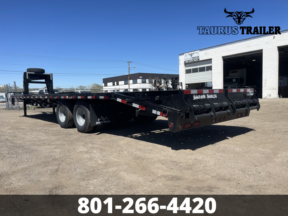 8.5x30 Snake River Flatbed Car Hauler