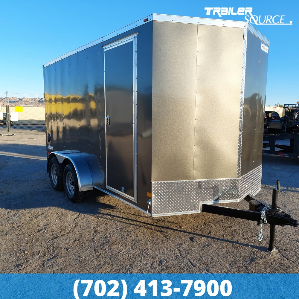 2024 Haulmark Passport DELUXE 7x14 Enclosed Cargo Trailer 7K RV Door